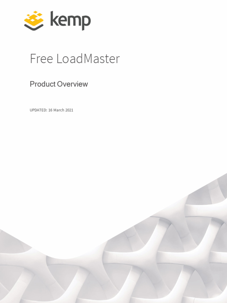 Product Overview-Free LoadMaster | PDF | I Pv6 | Computing