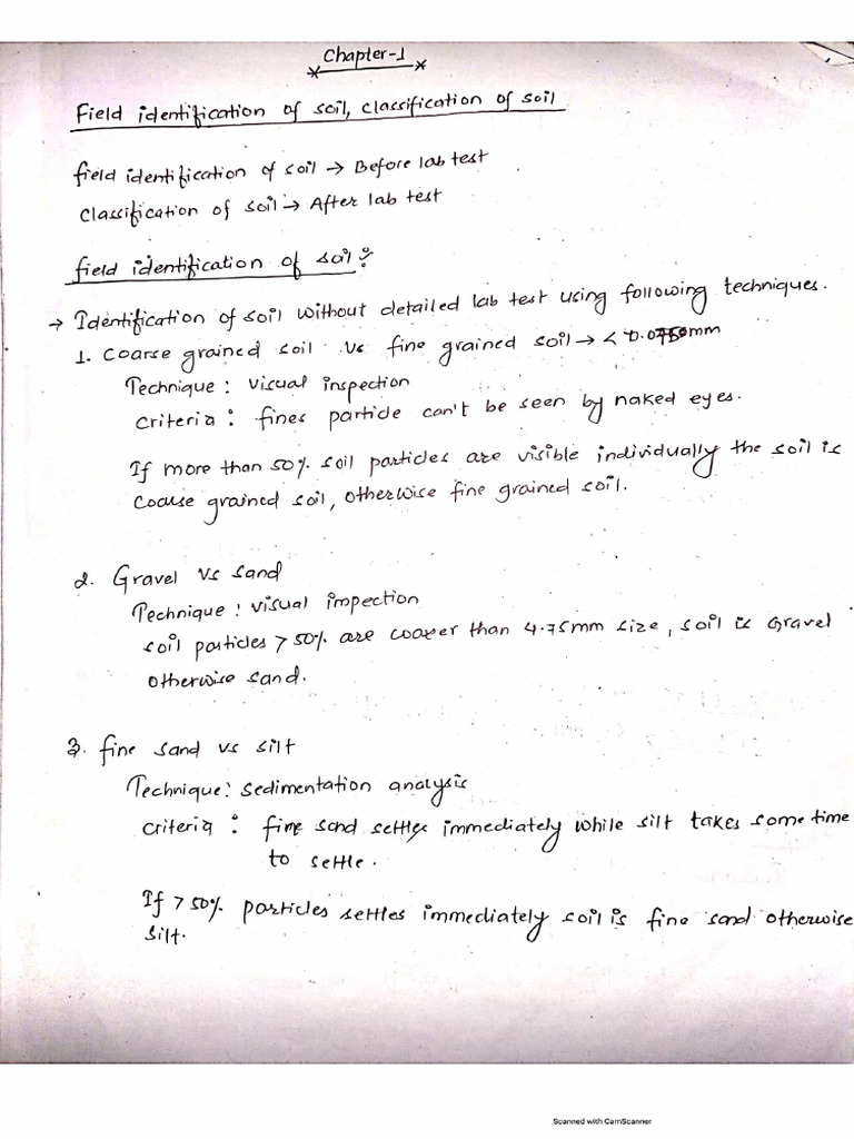 Soil Full Notes | PDF