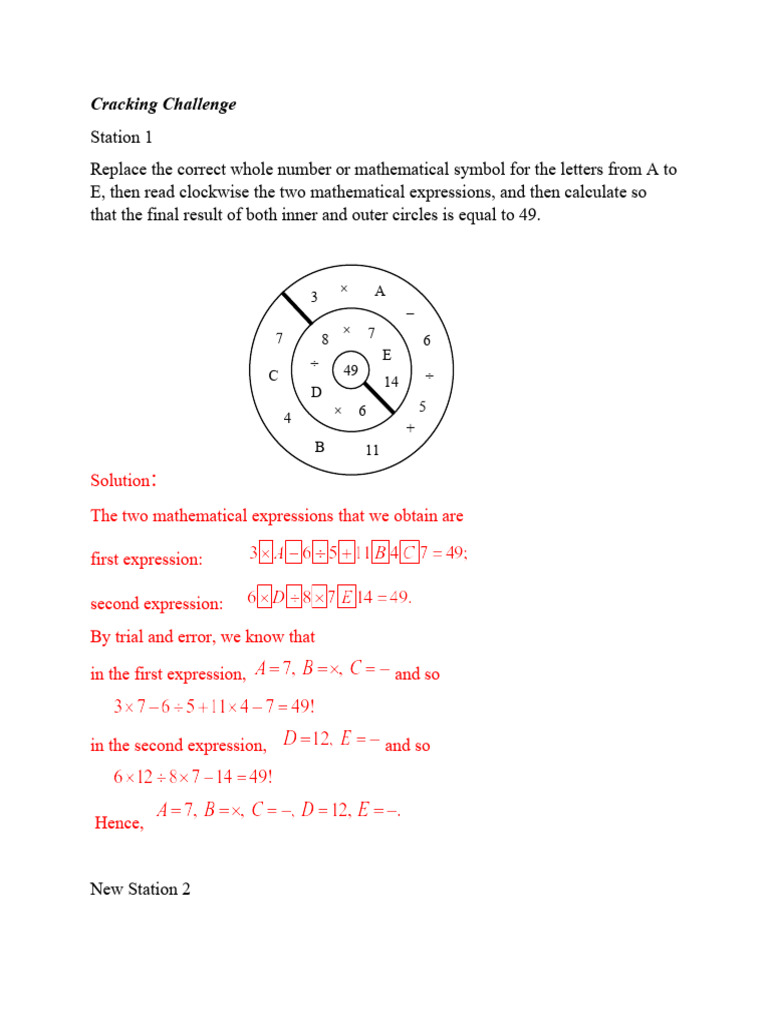 2019 IMOYA Team Challenge | PDF | Rectangle | Area
