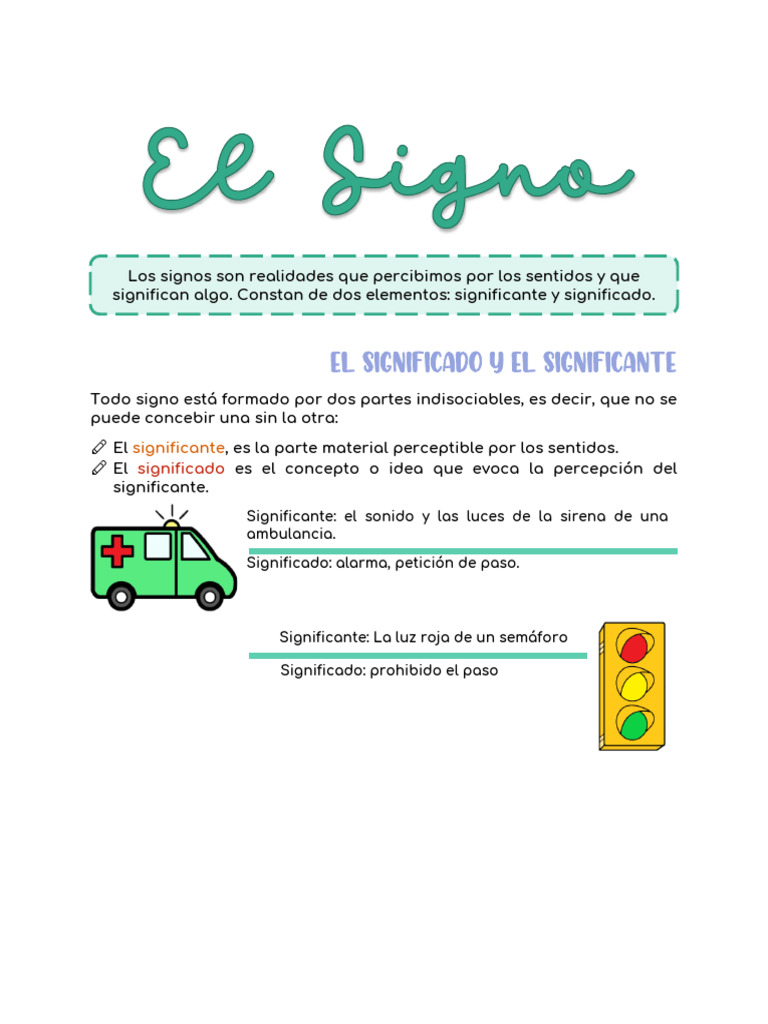 El Signo | PDF | Semiótica | Charles Sanders Peirce