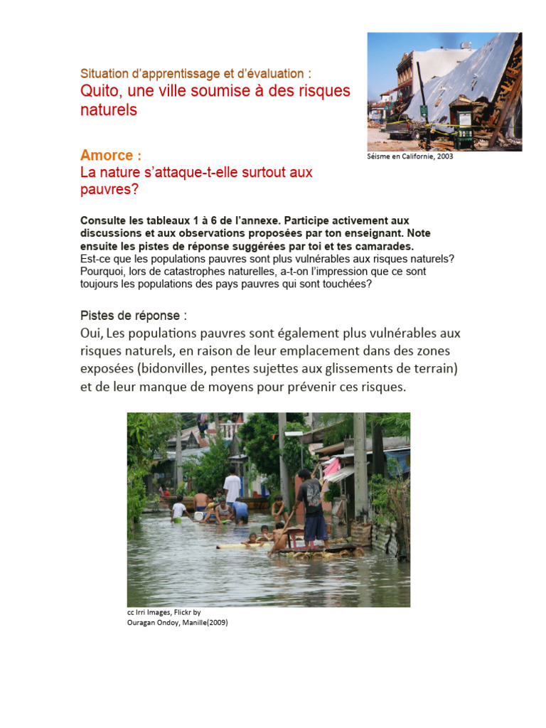 Seisme | PDF | Catastrophes naturelles | Risque