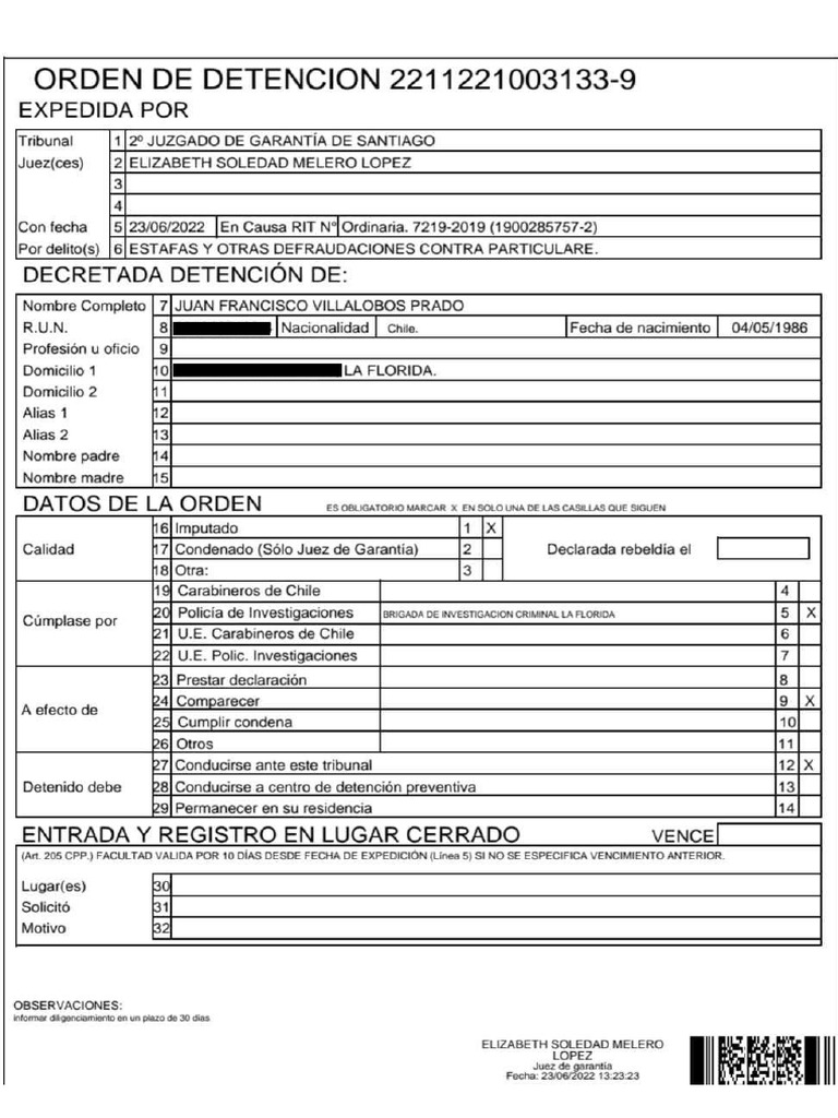 Segundo Documento Sin Rut | PDF