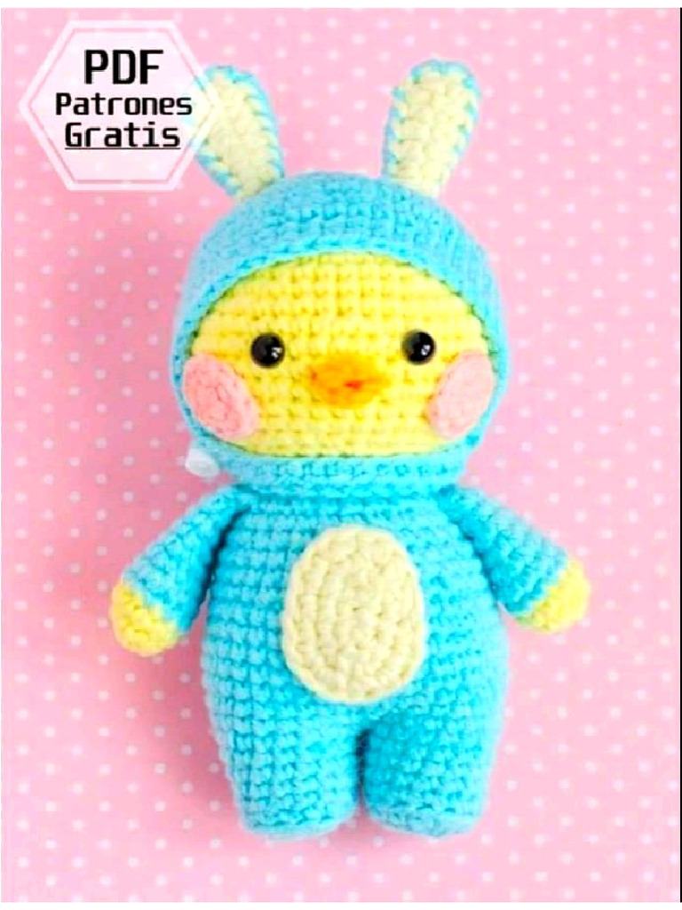 Pollito Con Traje de Conejo | PDF