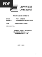 Los Vicios de La Voluntad. Bien Explicado | PDF | Intención (Derecho Penal) | Violencia