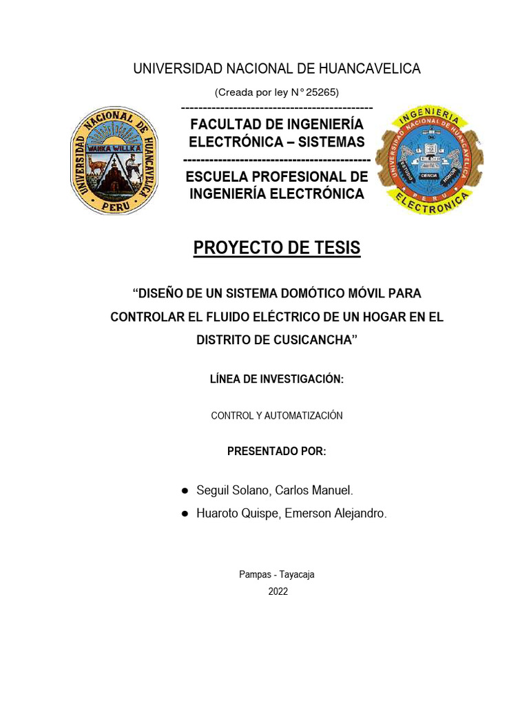 Proyecto de Tesis | PDF | Reconocimiento de voz | Ingeniería Informática