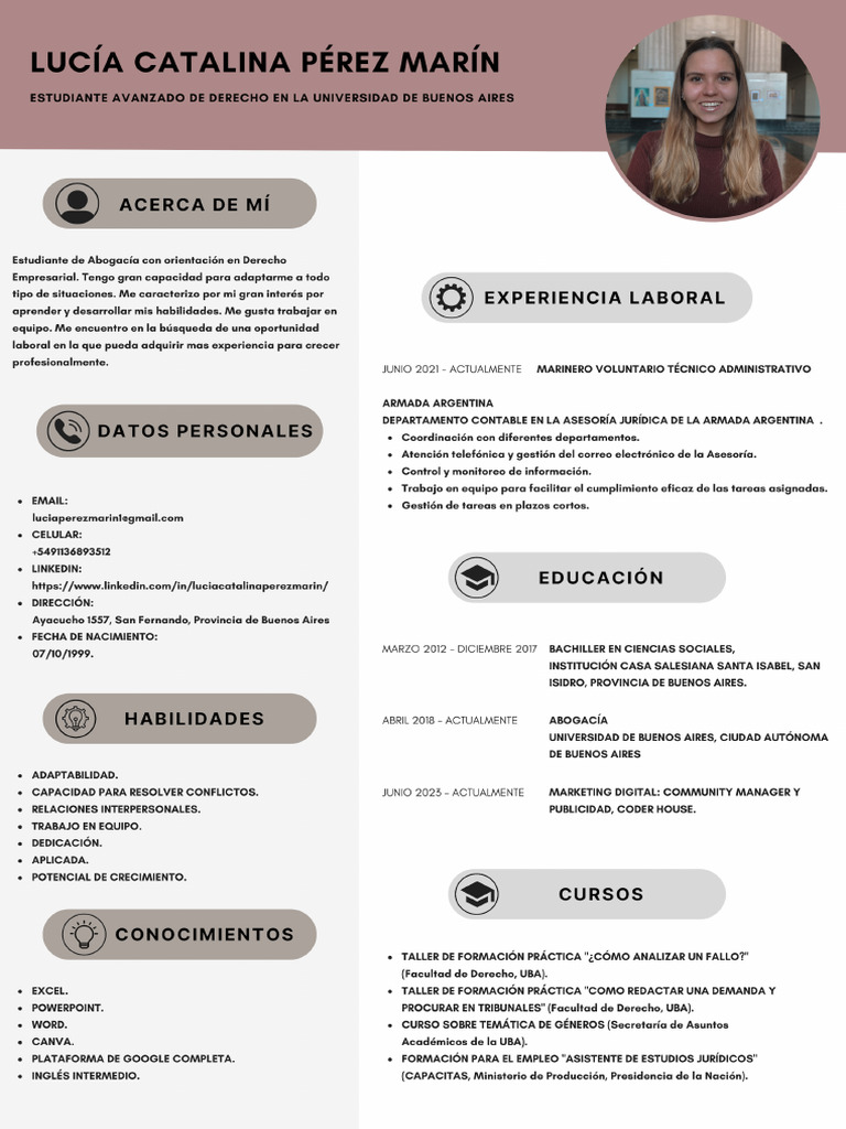 CV Perez Marin Lucia | PDF