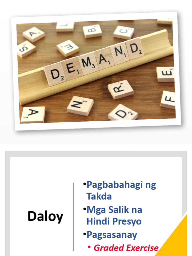 Lesson 1.7 Batas NG Demand 2 | PDF