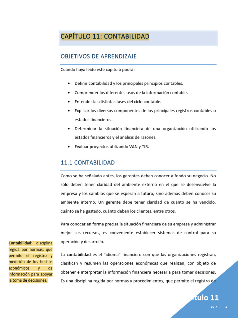 Capitulo 11 | PDF | normas internacionales de INFORMACION FINANCIERA | Contabilidad