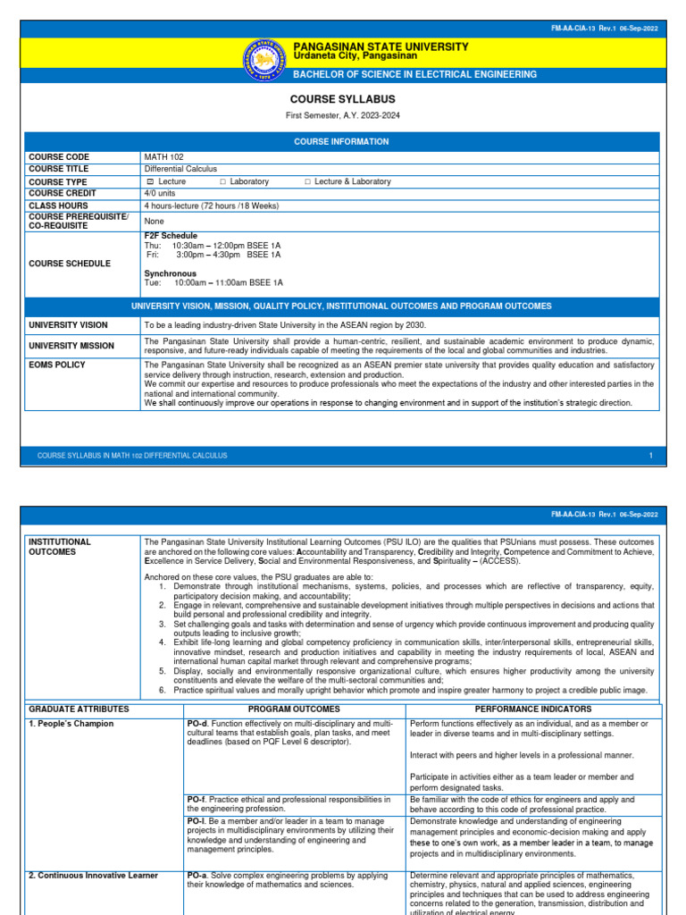 Math 102 DC | PDF | Derivative | Function (Mathematics)