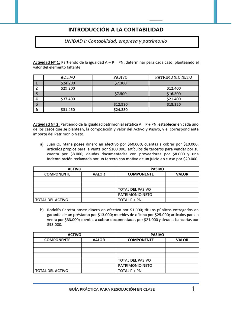 Guía Práctica - Contabilidad | Descargar gratis PDF | Contabilidad | Bancos