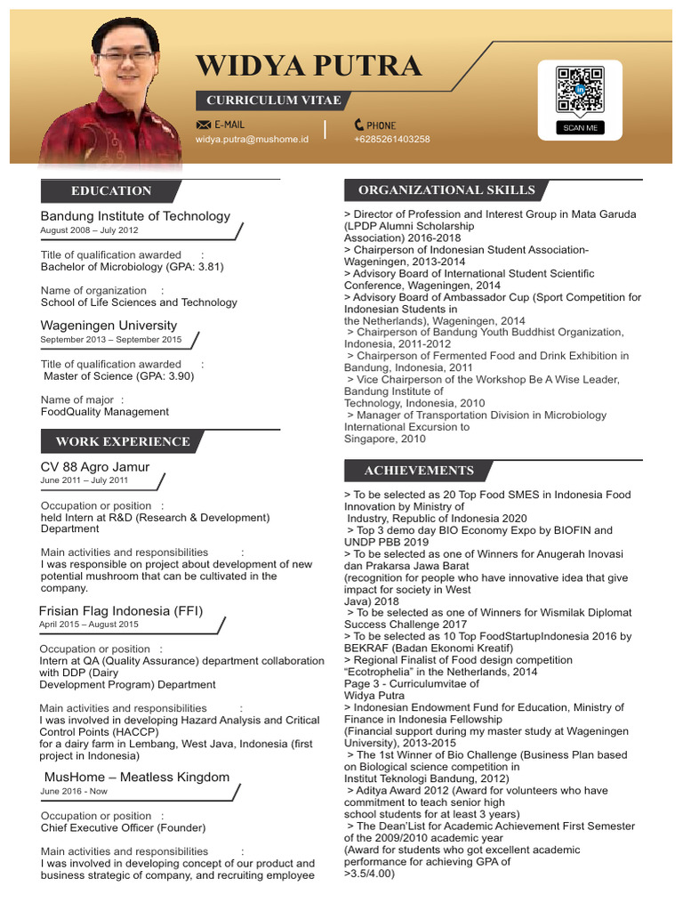 CV Widya Putra 2023 | PDF | Indonesia