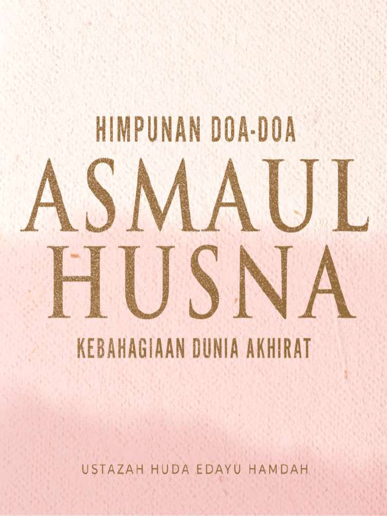 Himpunan Doa Asmaul Husna | PDF
