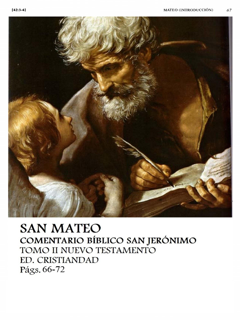 Acerca Del Contenido Del Evangelio de Mateo | PDF | Evangelios | Evangelio de Mateo
