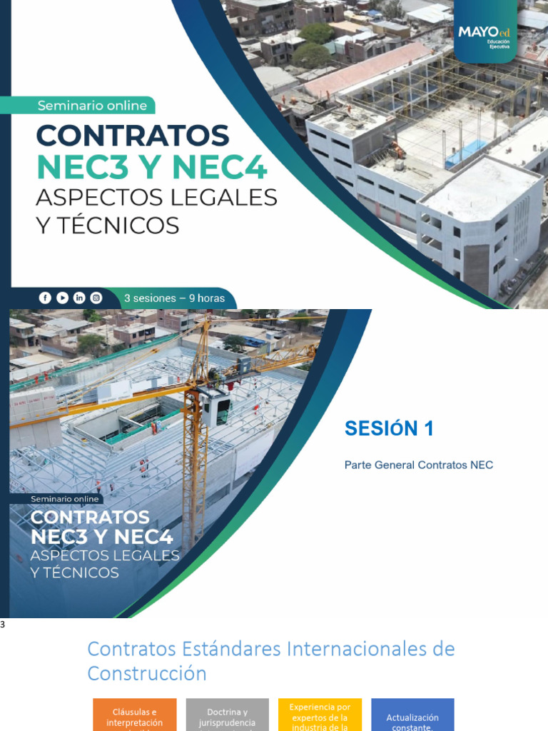 Contrato Nec 3 y Nec | PDF | Contratista general | Outsourcing