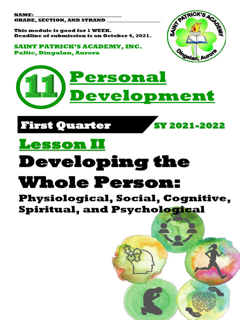 PerDev Q1-L2 | PDF | Adolescence | Attitude (Psychology)