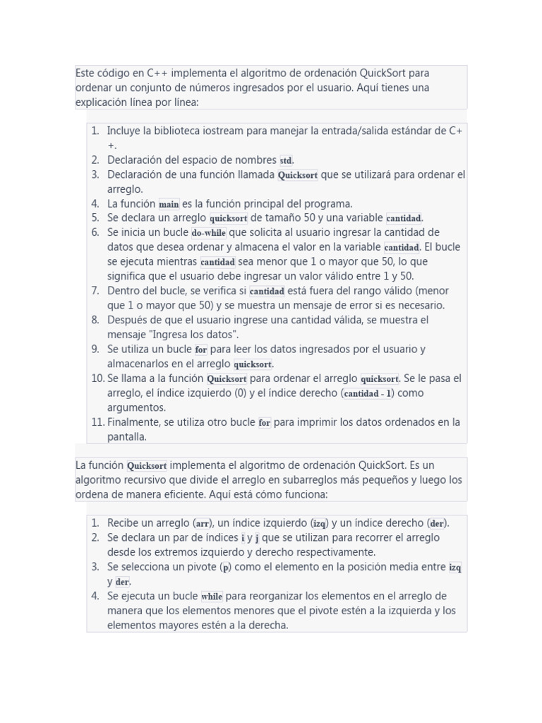 Quicksort | PDF | Algoritmos | C