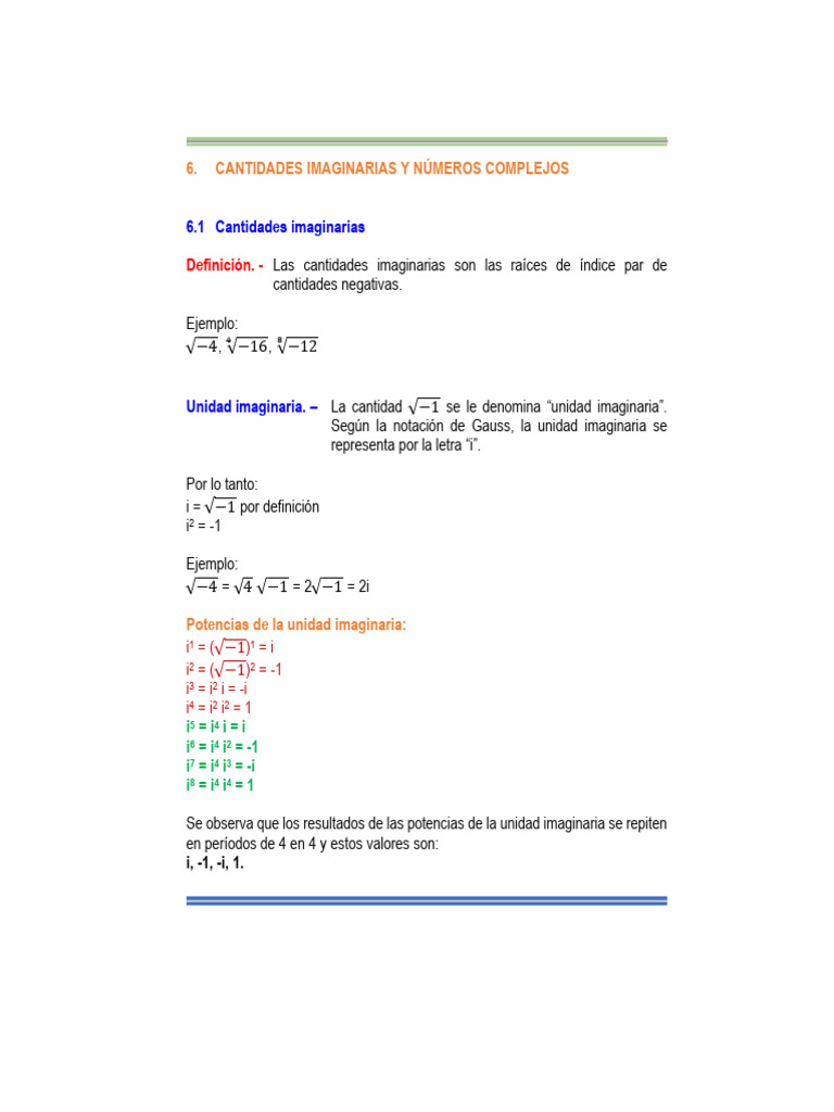 Numero S Comple Jos | PDF | Número complejo | Números