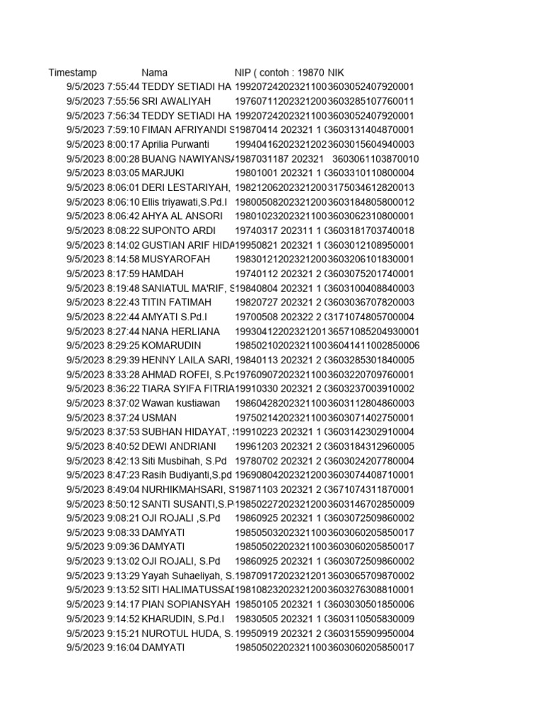 Evaluasi Akademik PPPK Tahun 2023 (Jawaban) | PDF | Sports & Recreation | Travel
