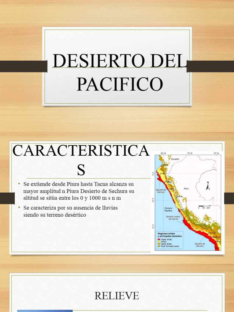 Desierto Del Pacifico 5.0 | PDF | Desierto | Entorno natural