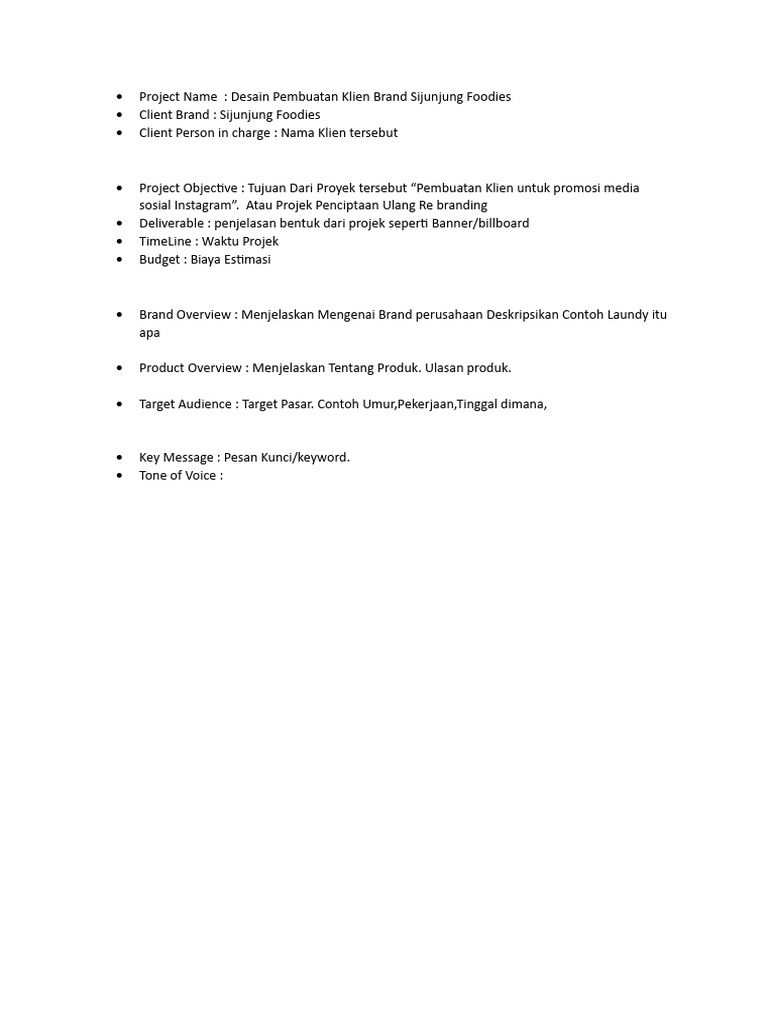 Rebranding Instagram Sijunjung Foodies | PDF