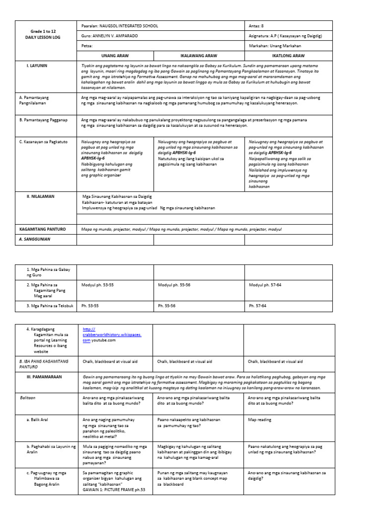 FINAL AP8 First LC6-10 | PDF