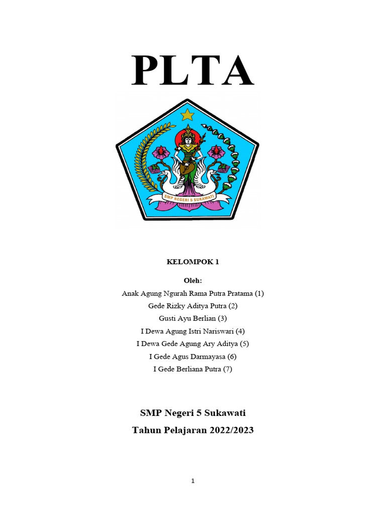 PLTA | PDF | Griya & Taman