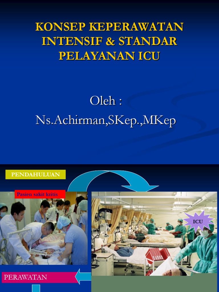 Konsep ICU New - Achirman New | PDF | Intensive Care Medicine | Intensive Care Unit