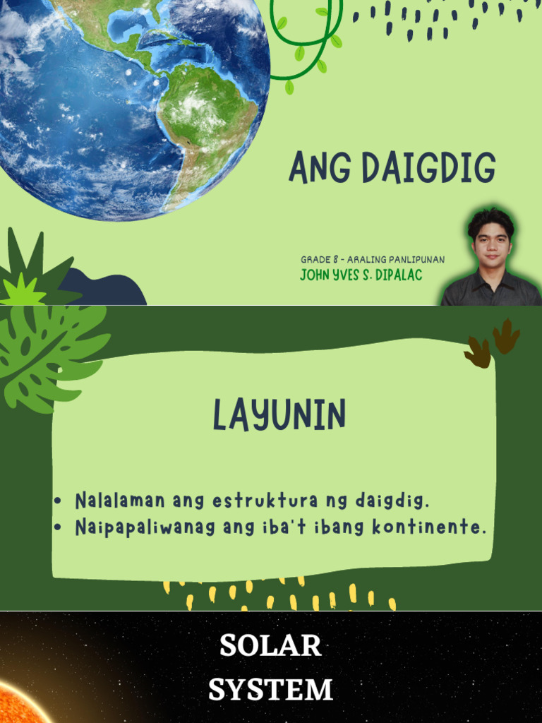 Heograpiya NG Daigdig G8 | PDF