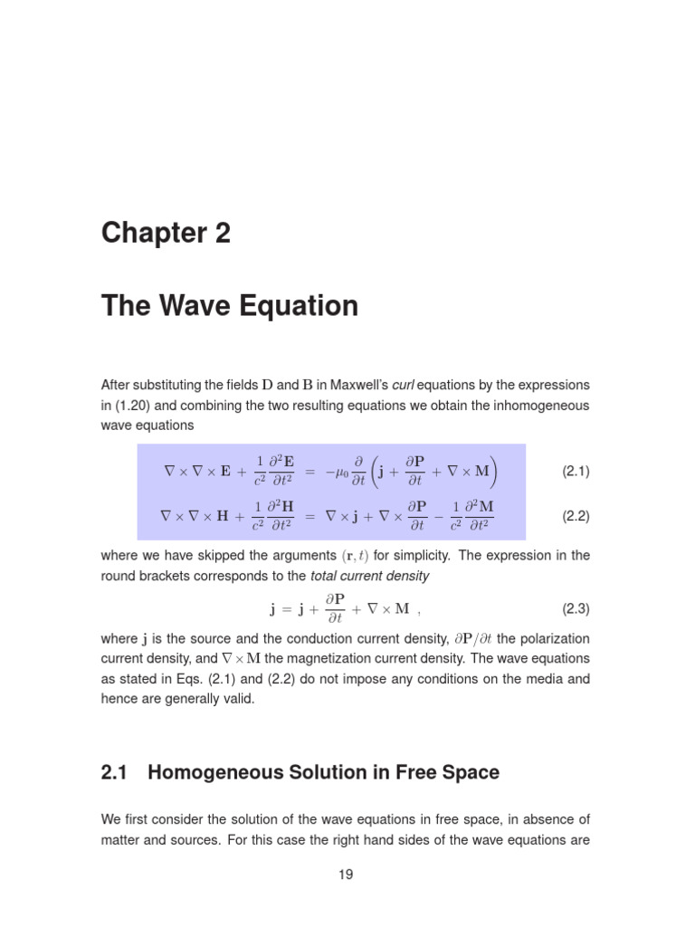 Wave Equation | PDF | Waves | Wave Equation