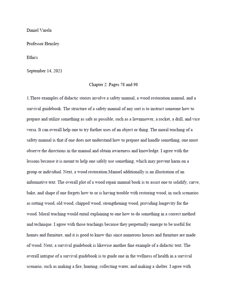 Ethics Chapter 2 | PDF | Morality | Aristotle