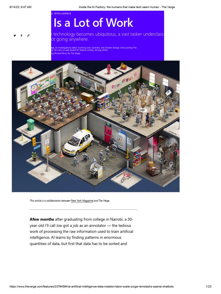 AI - Inside The AI Factory - Verge | PDF | Artificial Intelligence ...