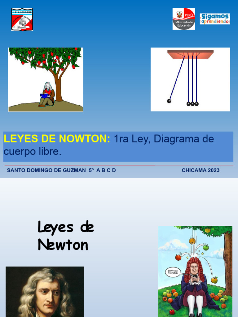 EDA 4_FICHA_Leyes de Newton_5° | PDF | Fuerza | Inercia