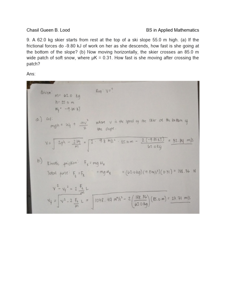 Chasil Gueen B. Lood #9 | PDF