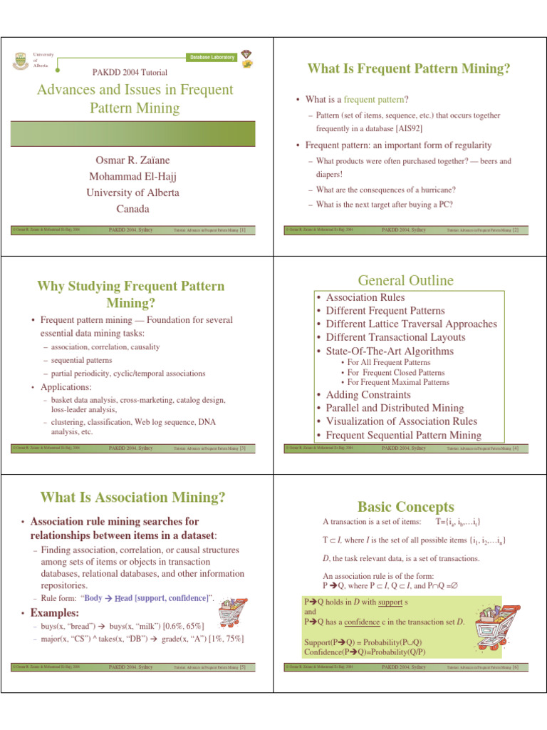Advances and Issues in Frequent Pattern Mining | PDF | Systems Science | Mathematical Logic