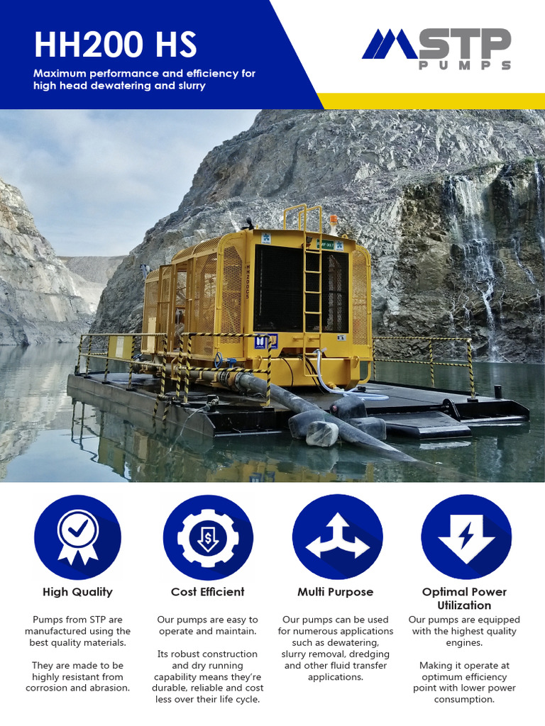 STP Pumps HH200HS | PDF | Pump | Materials