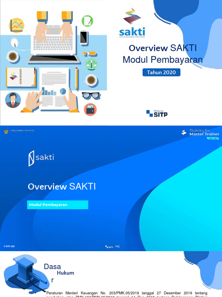 Pembayaran SAKTI 2021 | PDF