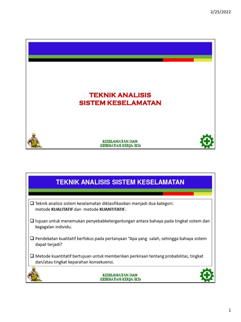 Pert 3 Safety Analisis Qualitative | PDF
