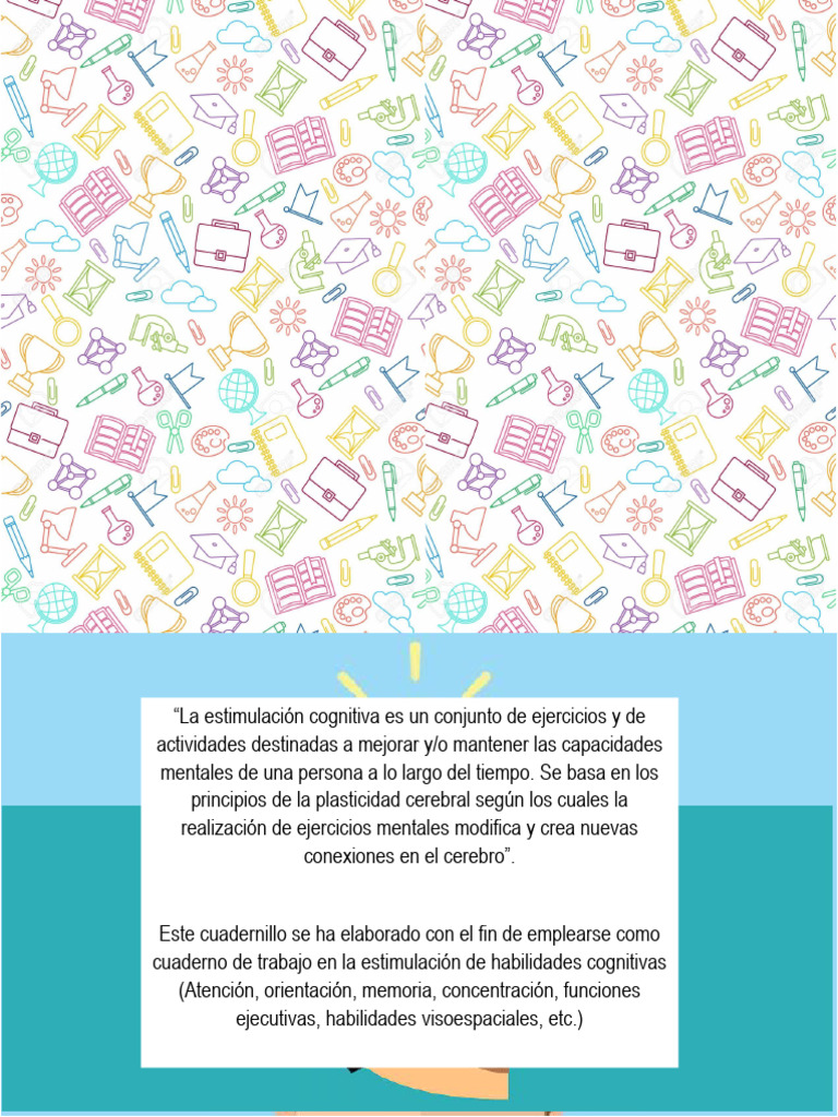 Cuadernillo de Estimulación Cognitiva | PDF | Memoria | Mente