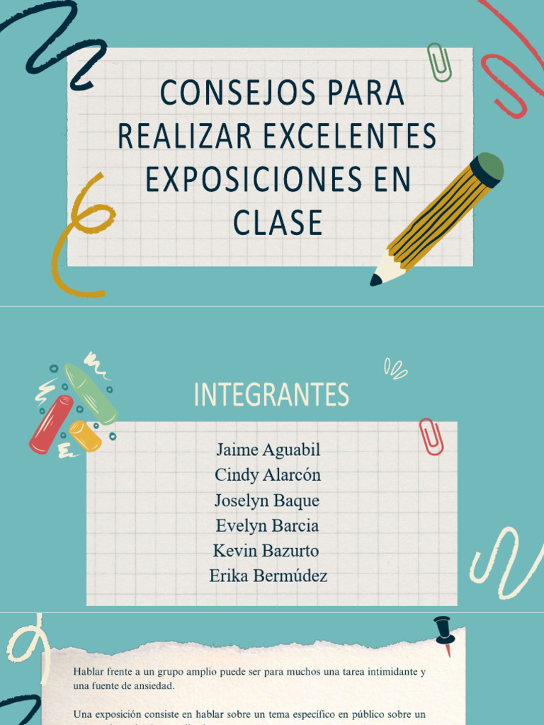 Mejora tus exposiciones orales | PDF