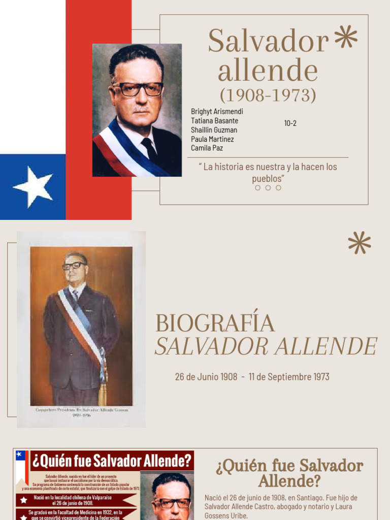 Salvador Allende | PDF | Chile | Socialismo