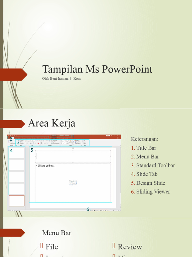 Tampilan Ms PowerPoint | PDF
