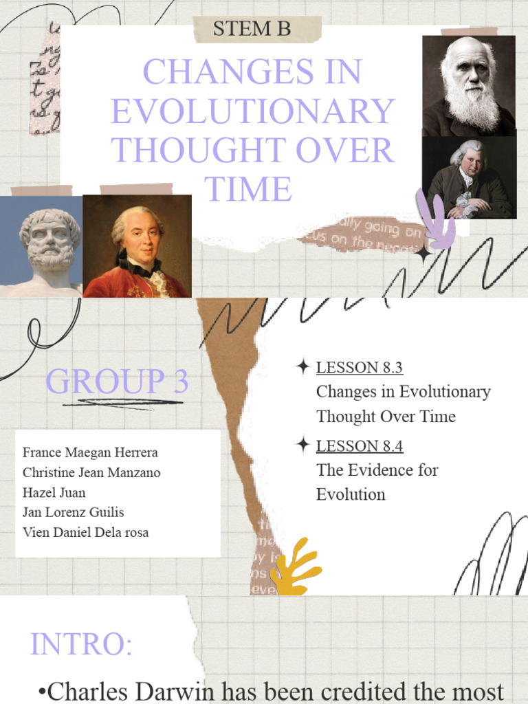 Changes in Evolutionary | PDF | Charles Darwin | Evolution