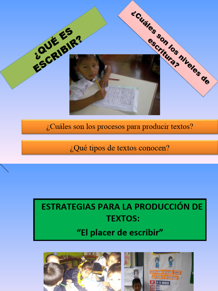 Taller de Estrategias para La Producción de Textos | PDF | Sílaba ...