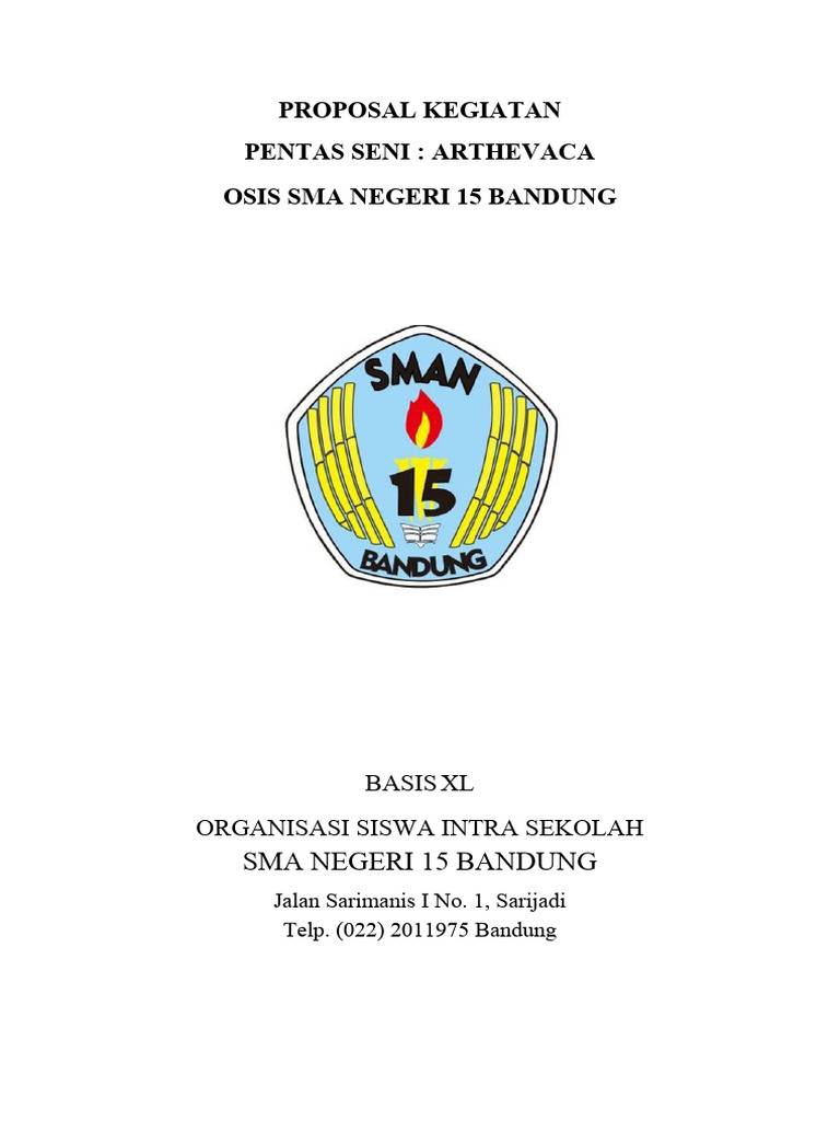 Proposal Pensi | PDF