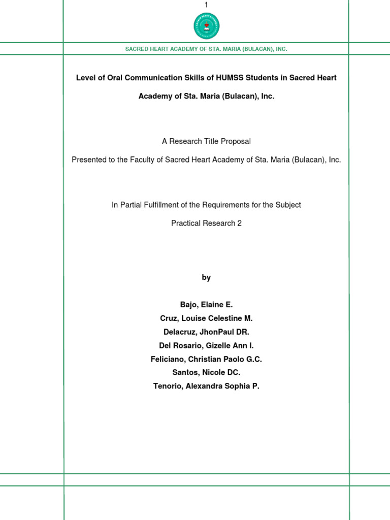 Research-Paper For Students | PDF | Communication | English As A Second ...
