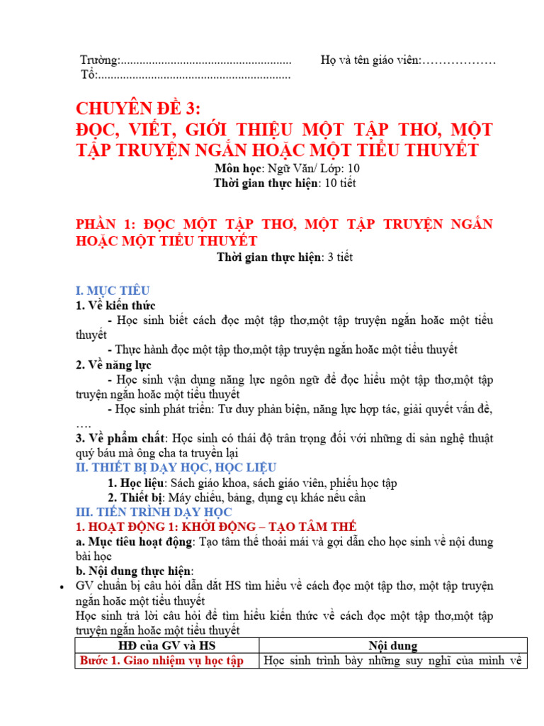 Chuyen de 3 BDT | PDF