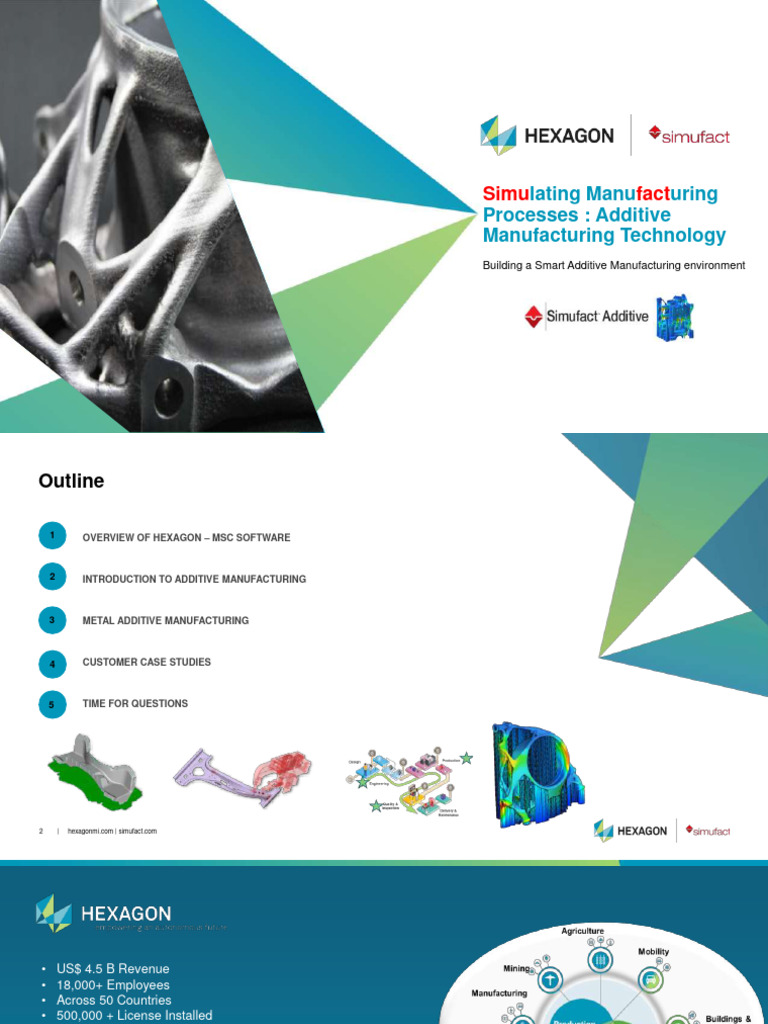 Hexagon Simufact - AM | PDF | 3 D Printing | Simulation