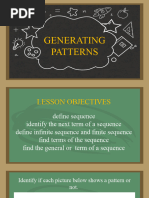 Generating Patterns | PDF | Sequence | Mathematics