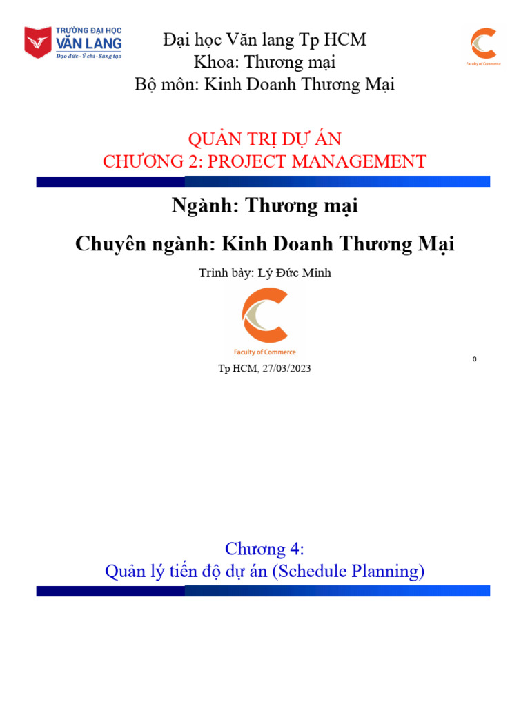 QTDA-C4 - Schedule Planning | PDF