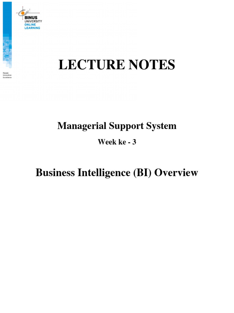 Lecturer Notes - 03 R0 | PDF